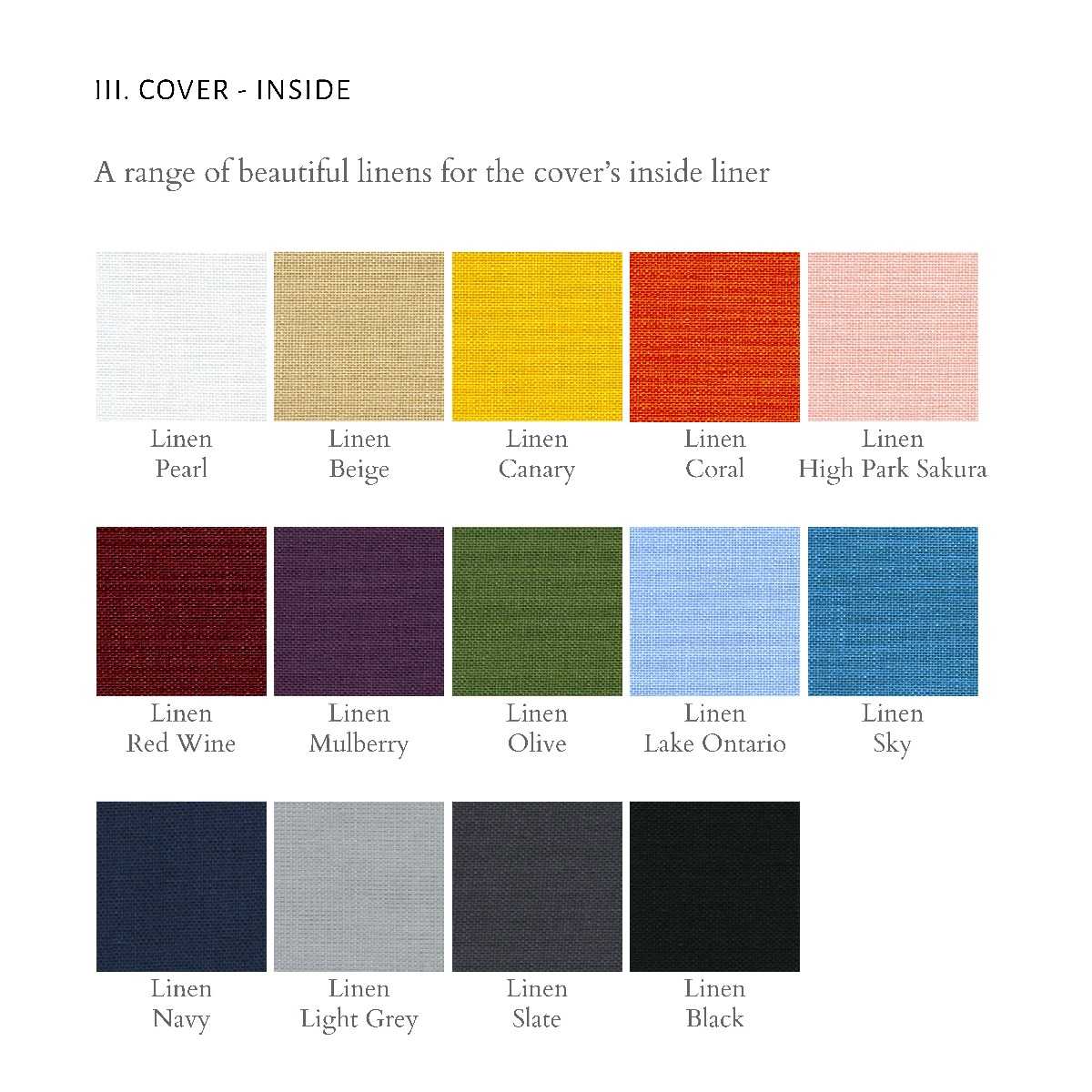 Premium Layflat Textile Cover | PIKTO